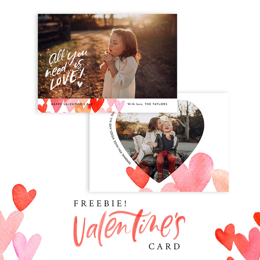 New FREEBIE - Free Valentine's Card – Birdesign