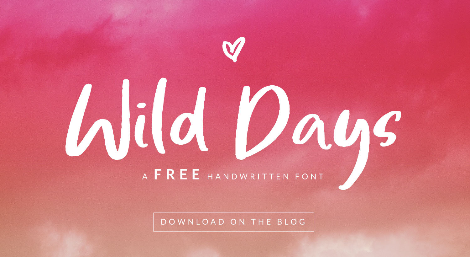 MAY Freebie! A handwritten font! – Birdesign