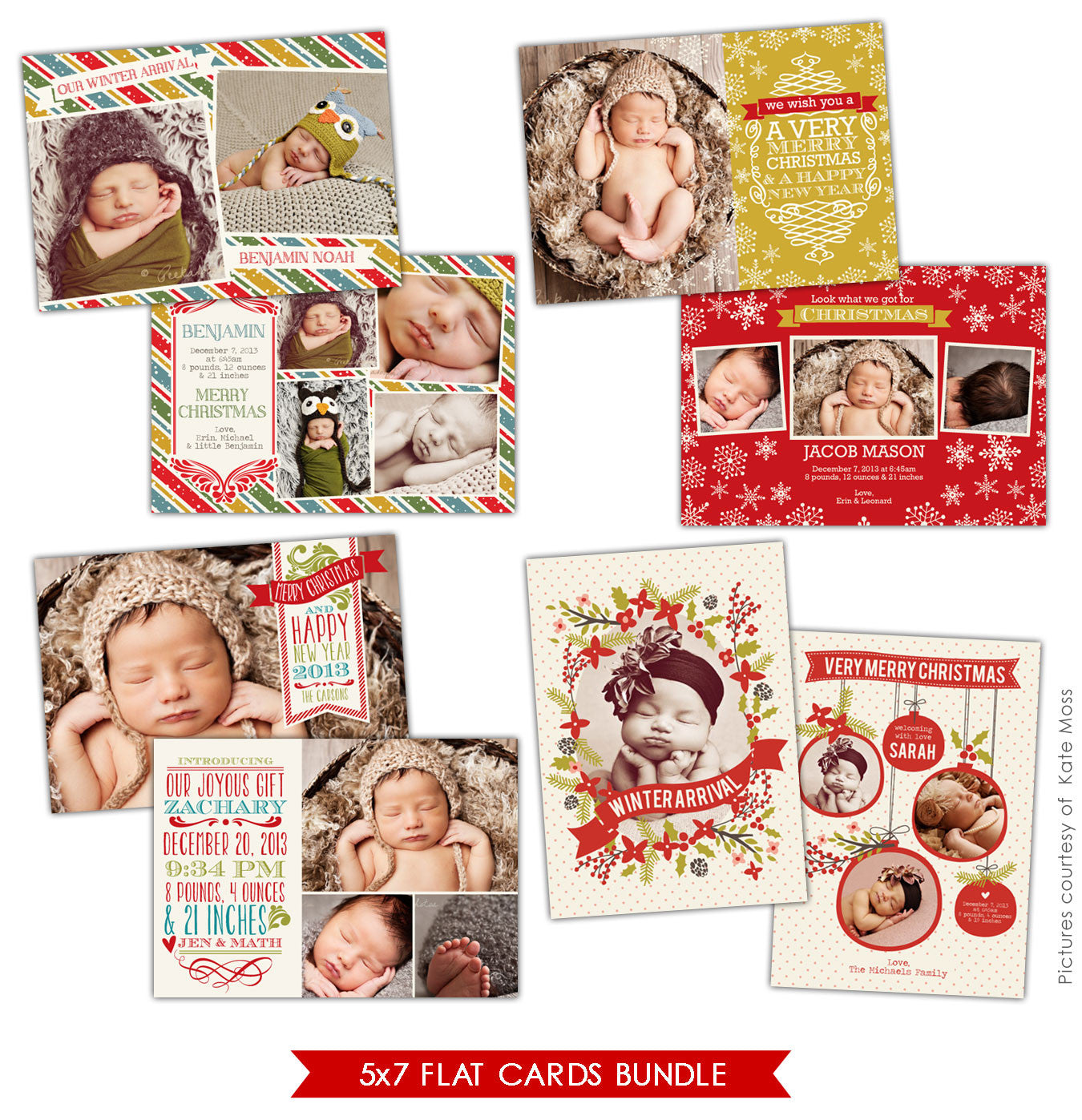 Holiday Photocards Bundle | Christmas surprises – Birdesign