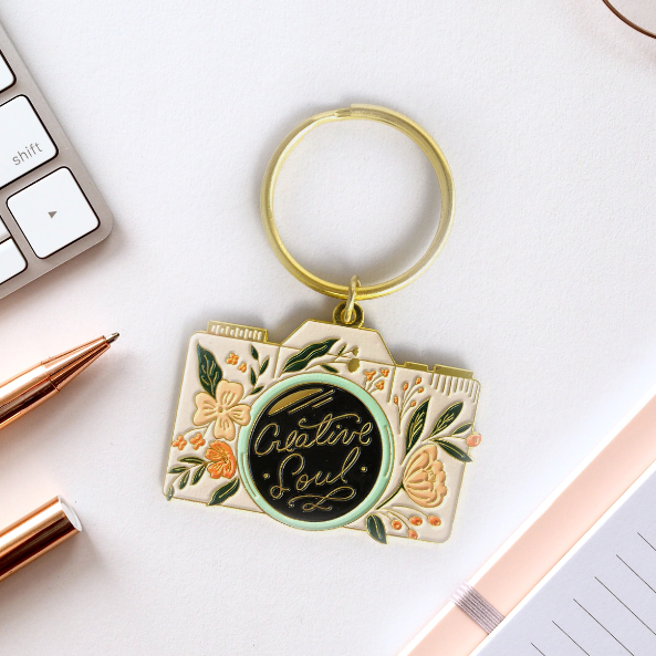 Creative Soul Camera Keychain – Birdesign