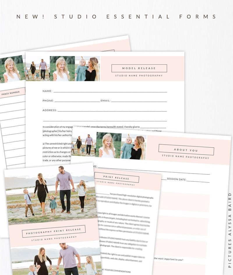 NEW! Studio Essential Forms – Birdesign