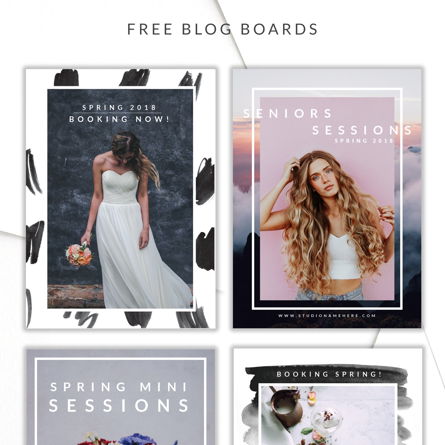 March Freebie! Multipurpose Photo Layouts. – Birdesign