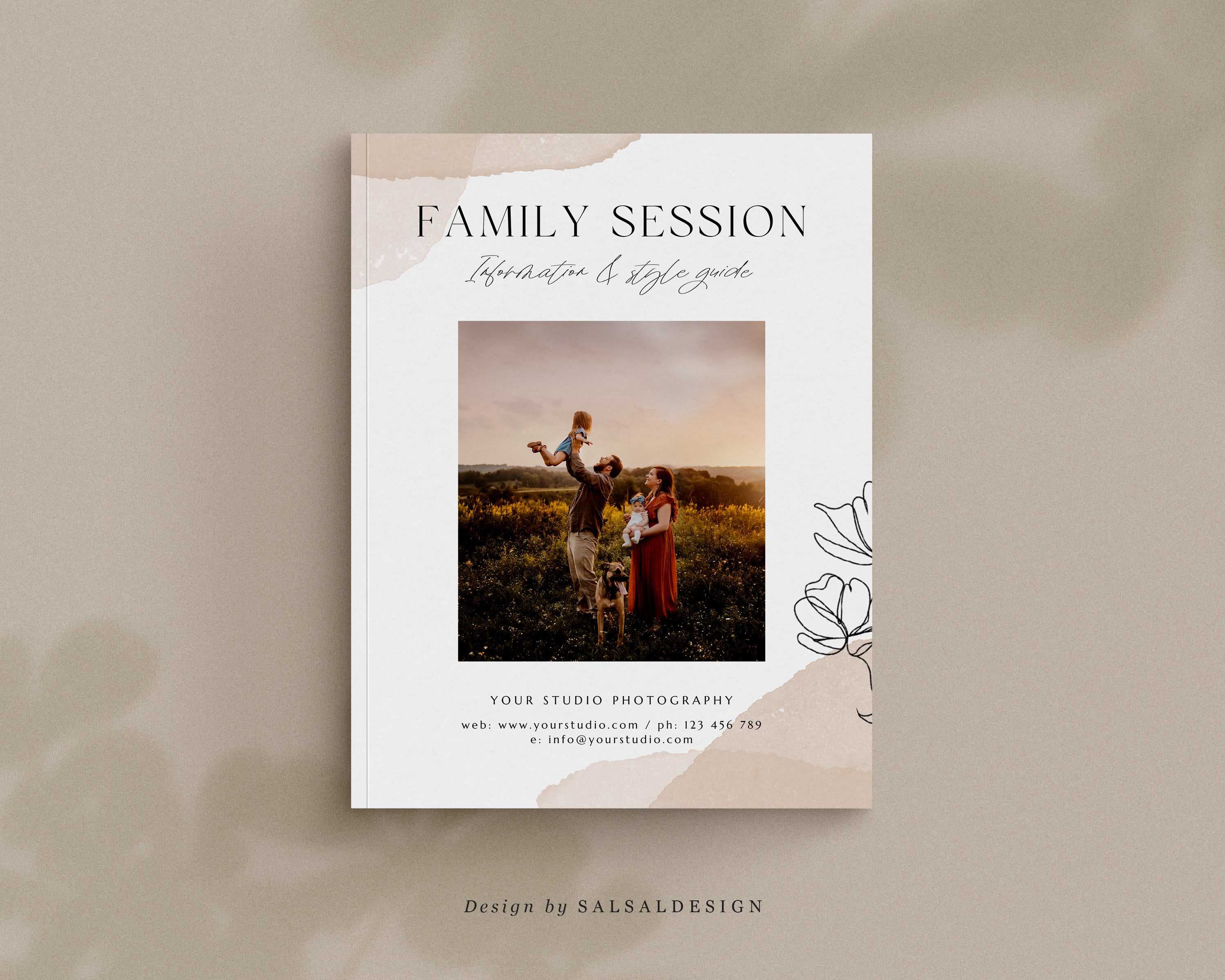 Canva Family Photography Style Guide, Photography Welcome Guide, Photo ...