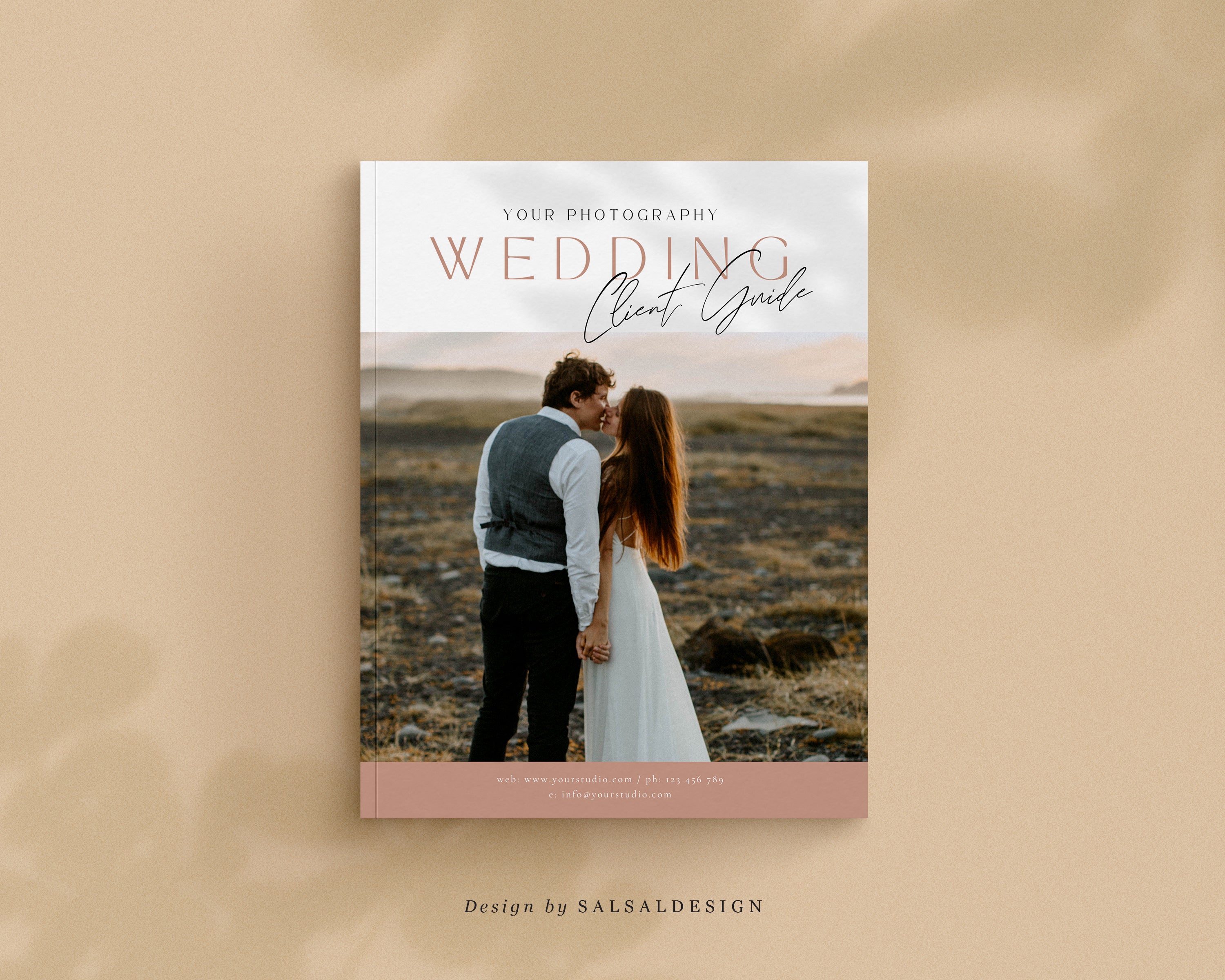 CANVA Wedding Photography Price Guide magazine Template, Pre-written W ...