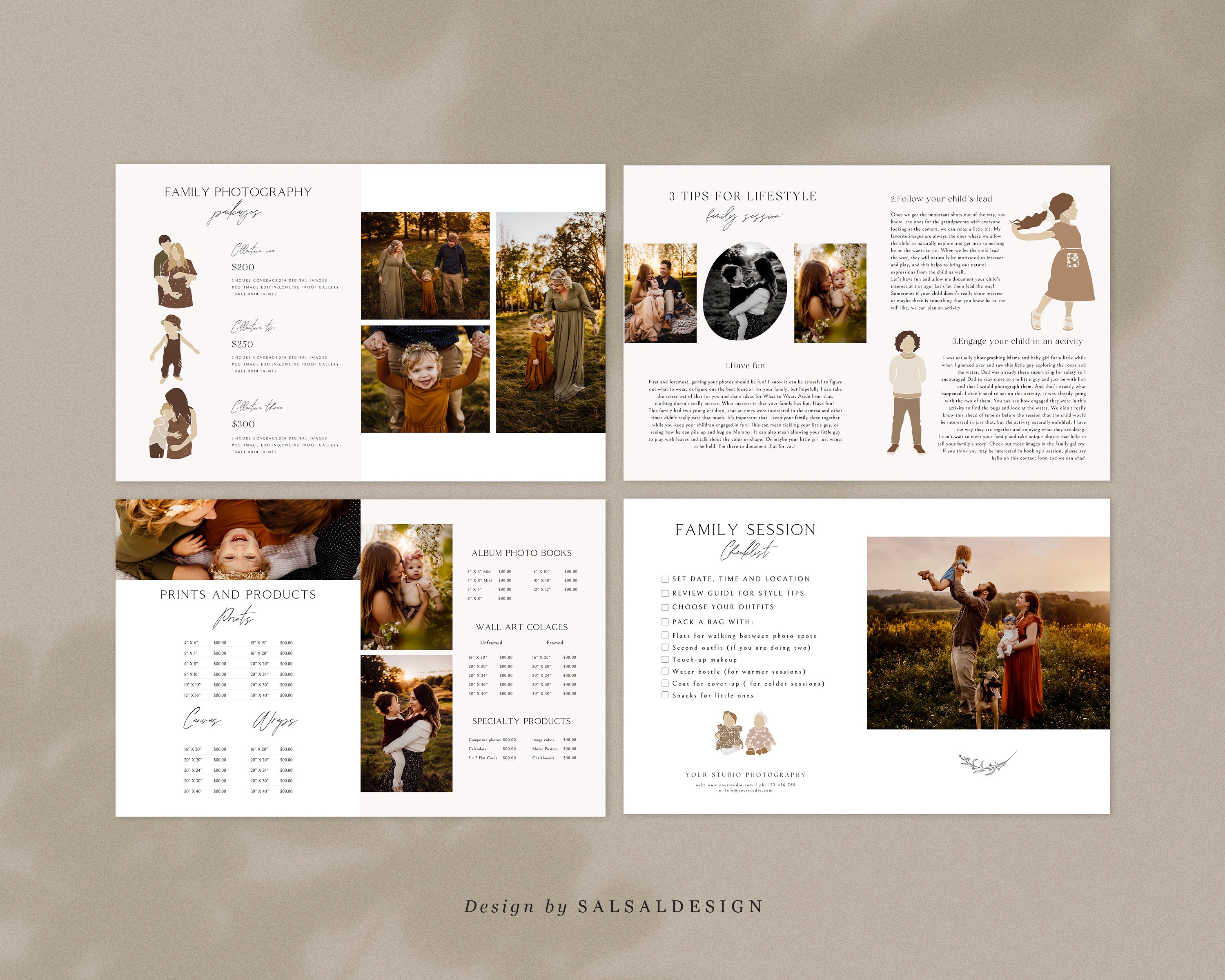 Canva Family Session Welcome Guide, Photoshop Photography Style Guide ...