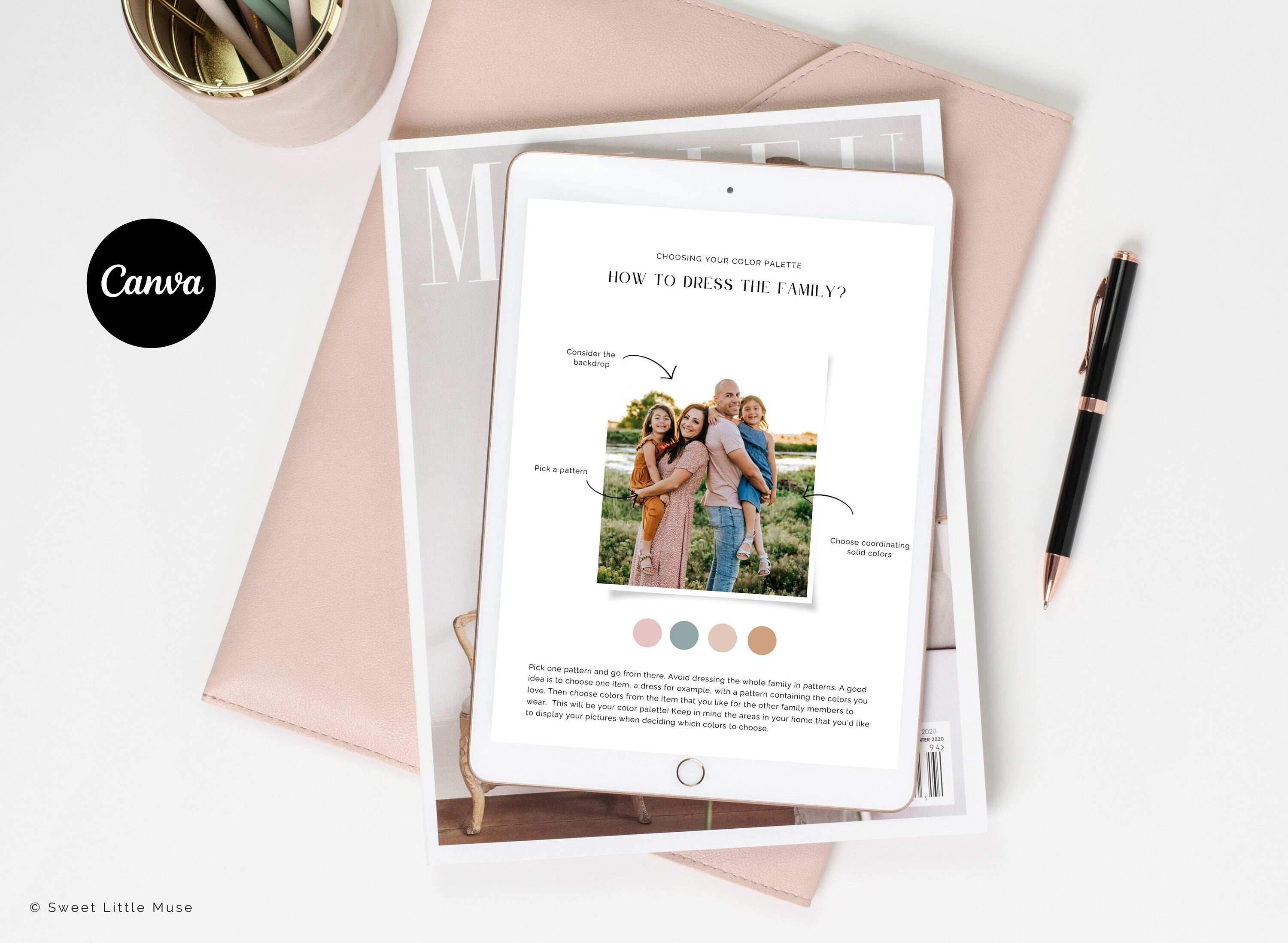 Photography Client Guide Template for Canva - SLM10 – Birdesign
