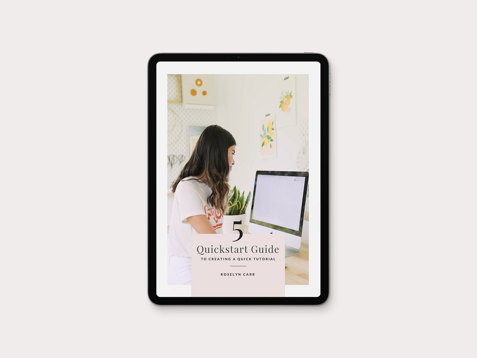 Quickstart Guide Template – Birdesign