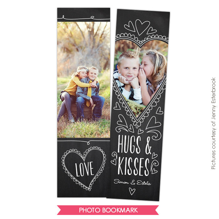 Valentine Bookmark template | Love class – Birdesign