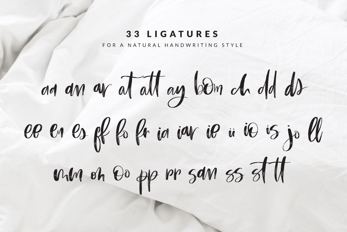 Messy Sunday Script Font – Birdesign