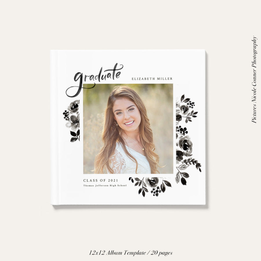 Graduate Album 12x12 | DayDream Graduate – Birdesign