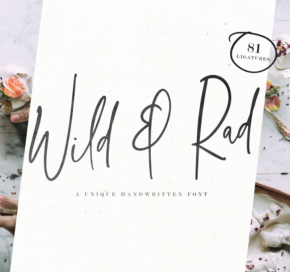 Wild & Rad Handwritten Script Font – Birdesign