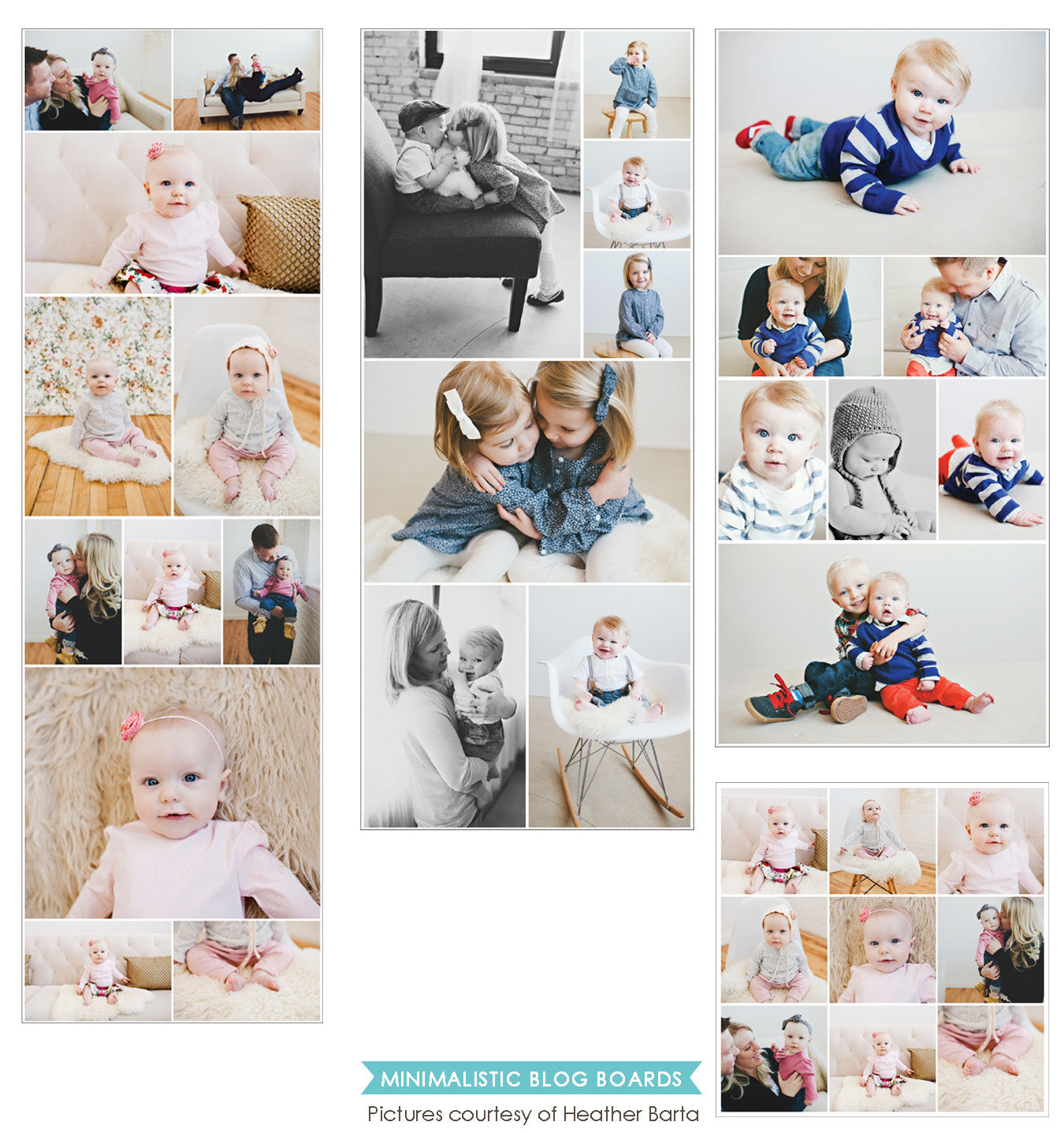 Minimalistic blog boards bundle | Pinnable collection – Birdesign