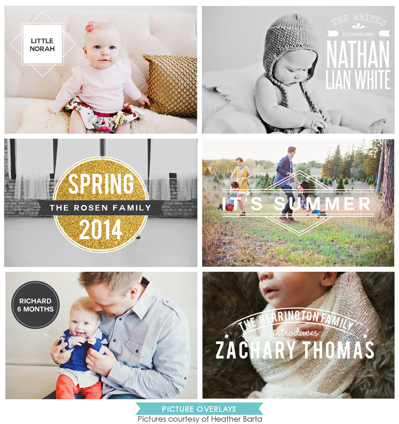 Photo Overlays | Minimalistic Collection – Birdesign