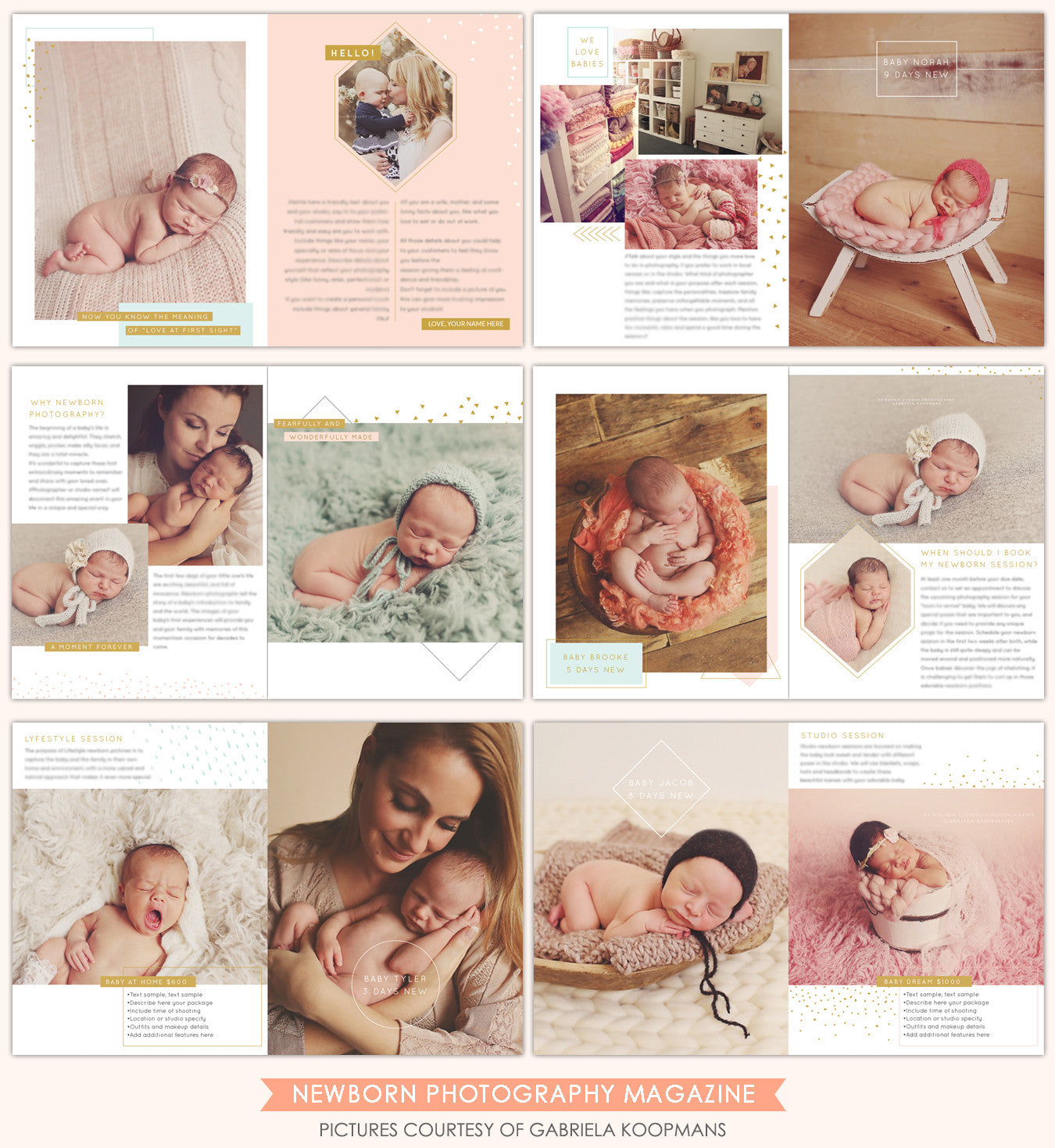 Newborn Digital Magazine | Welcome baby – Birdesign