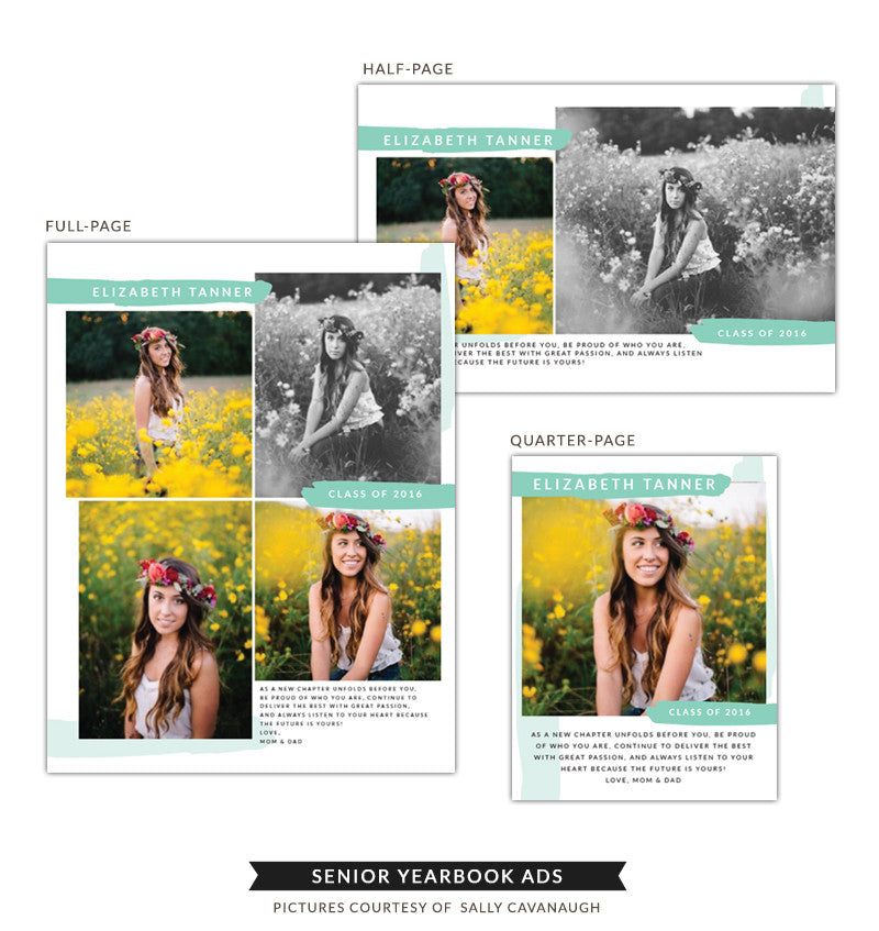 Senior Yearbook Ads | Senior bloom – Birdesign
