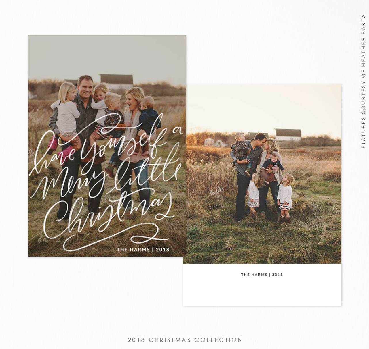2018 Christmas 5x7 Photo Card | Little Bright Christmas – Birdesign