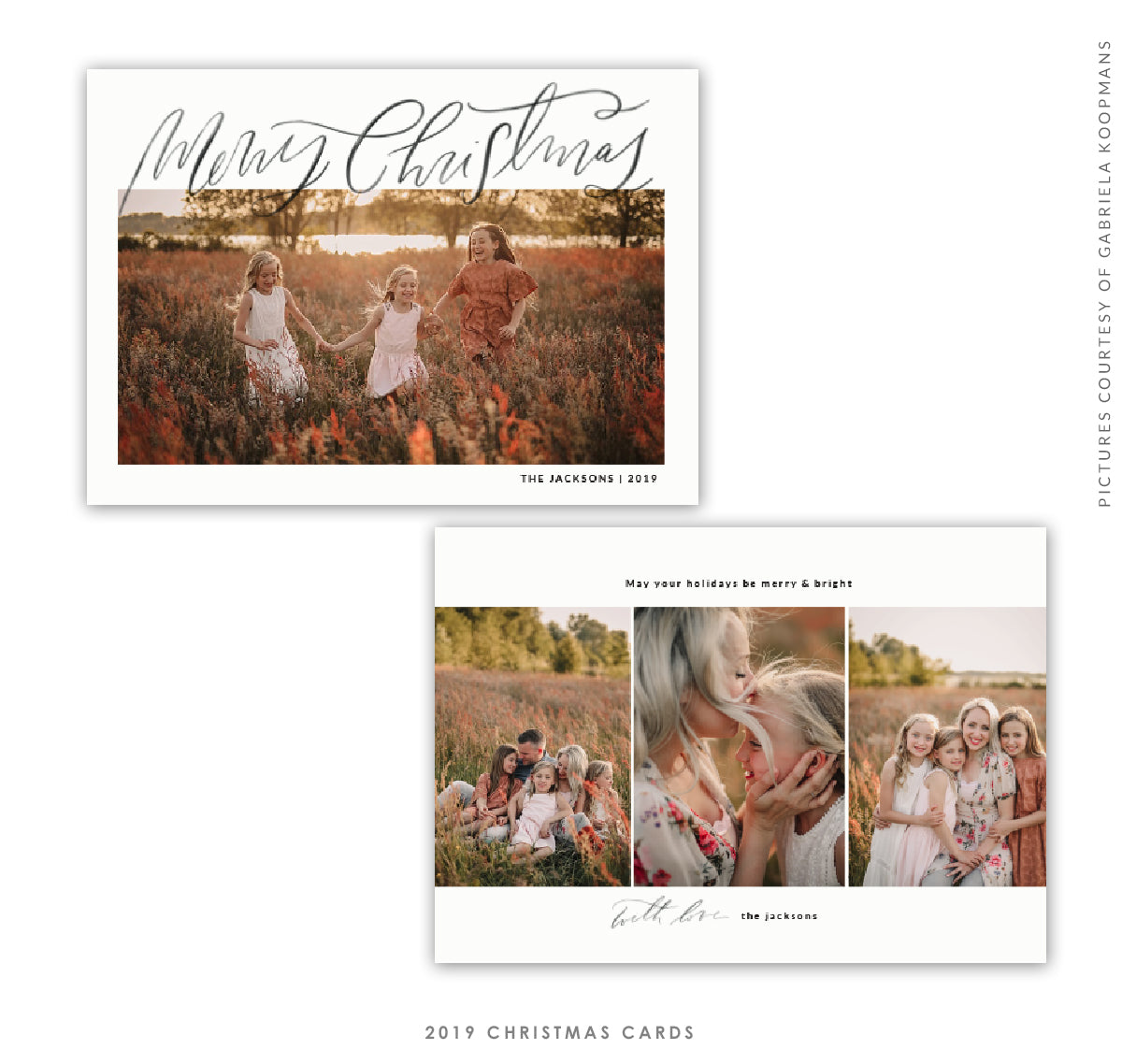 Christmas 5x7 Photo Card | Wonderful Christmas – Birdesign