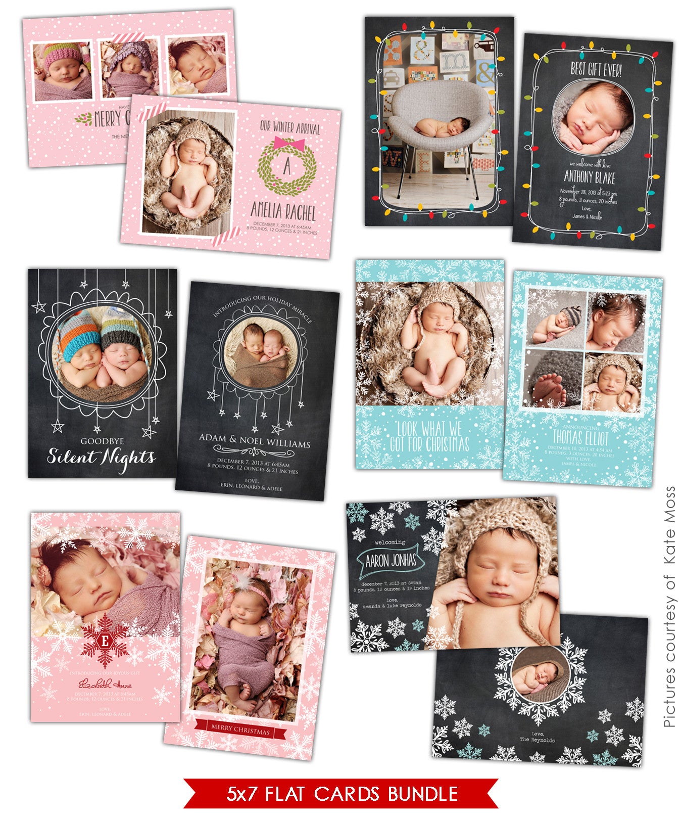 Holiday Photocards Bundle | Little gifts – Birdesign