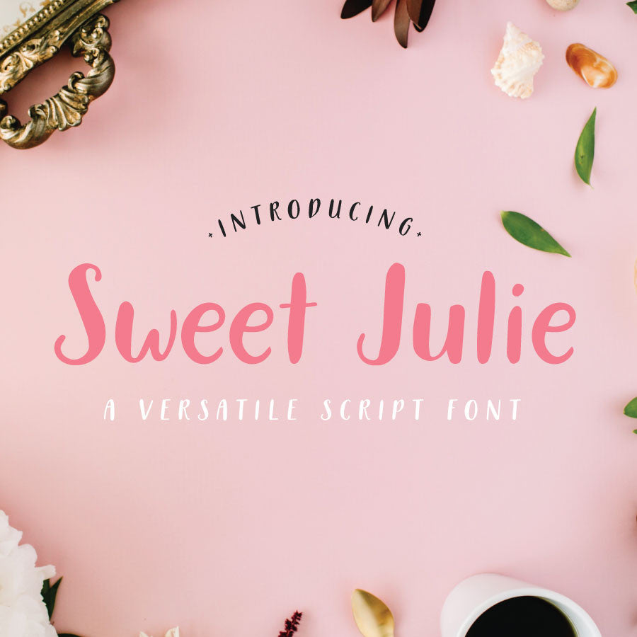 Sweet Julie Font – Birdesign